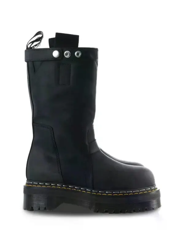 Rick Owens X Dr Martens Quad Sole Pull On Boots