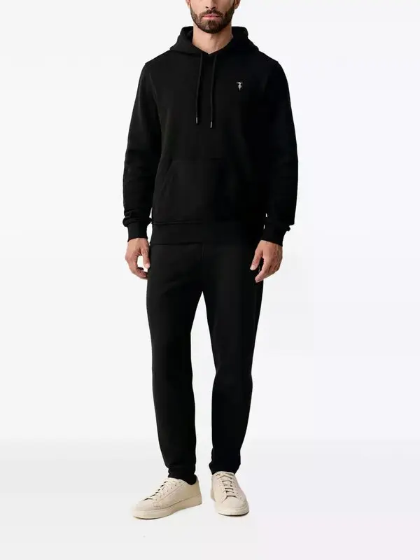 TRUSSARDI Logo-embroidered Drawstring Hoodie