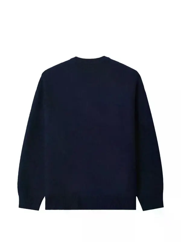 CHOCOOLATE Intarsia-knit Logo-patch Sweater