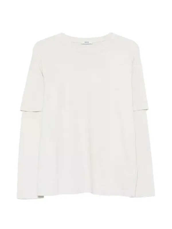 AGOLDE Lois Layered-sleeve T-shirt