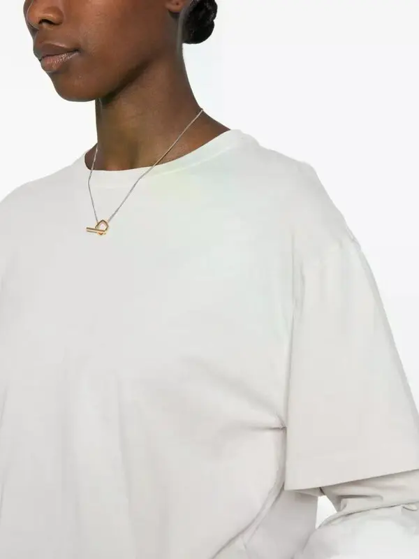 AGOLDE Lois Layered-sleeve T-shirt