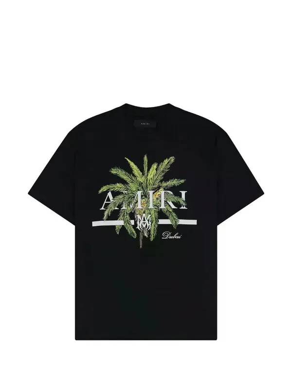 Amiri Palm Tree-print T-shirt