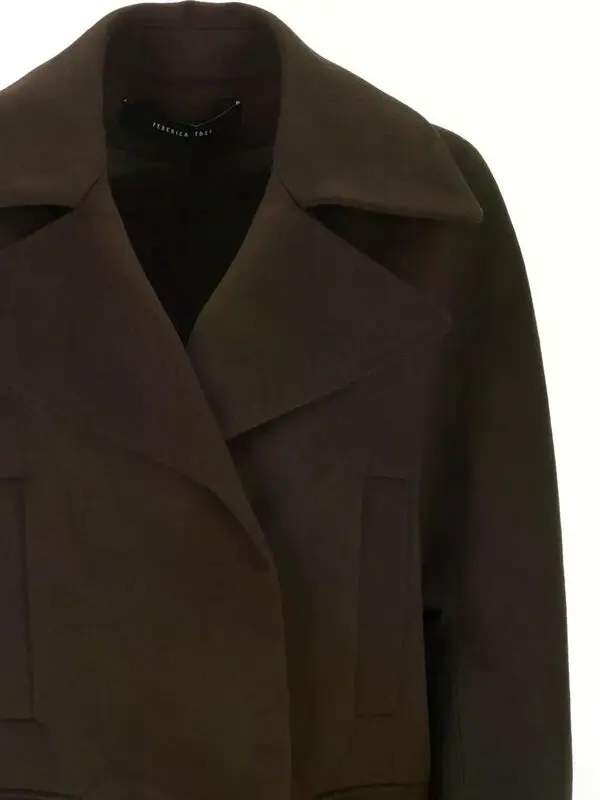 Federica Tosi Long-sleeve Flap-pocket Jacket