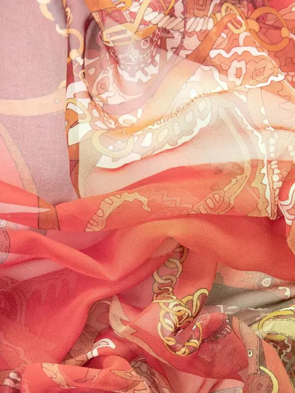 ELIZABETTA Alessandra Equestrian-print Scarf
