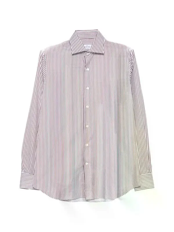 ALESSANDRO GHERARDI Striped Cotton Shirt