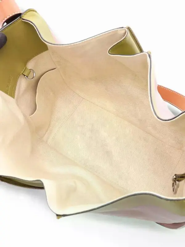 Loewe Small 2010s Hammock Leather Tote Bag - Neutrals