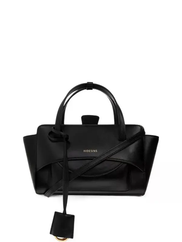 HIDESINS Small Flap Leather Tote Bag