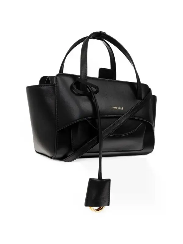HIDESINS Small Flap Leather Tote Bag