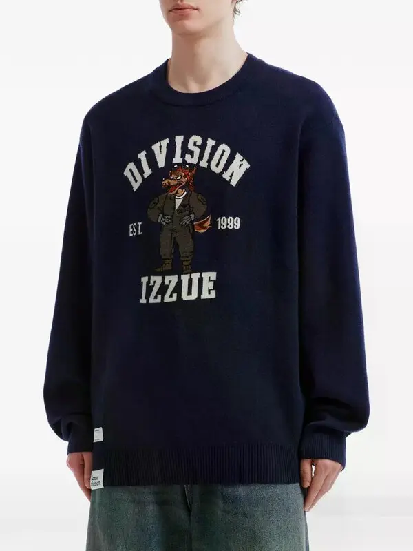 Izzue Graphic-intarsia Sweater