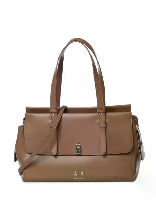 Armani Exchange Padlock-detail Shoulder Bag