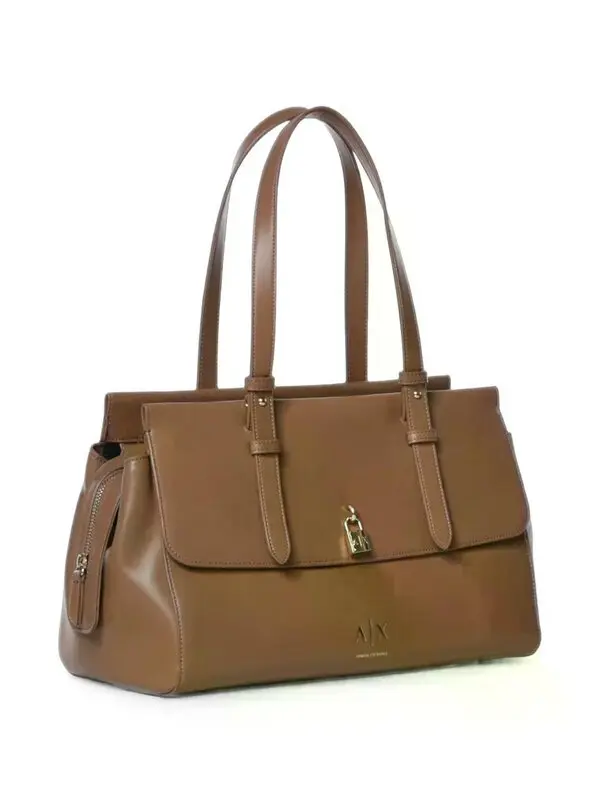 Armani Exchange Padlock-detail Shoulder Bag