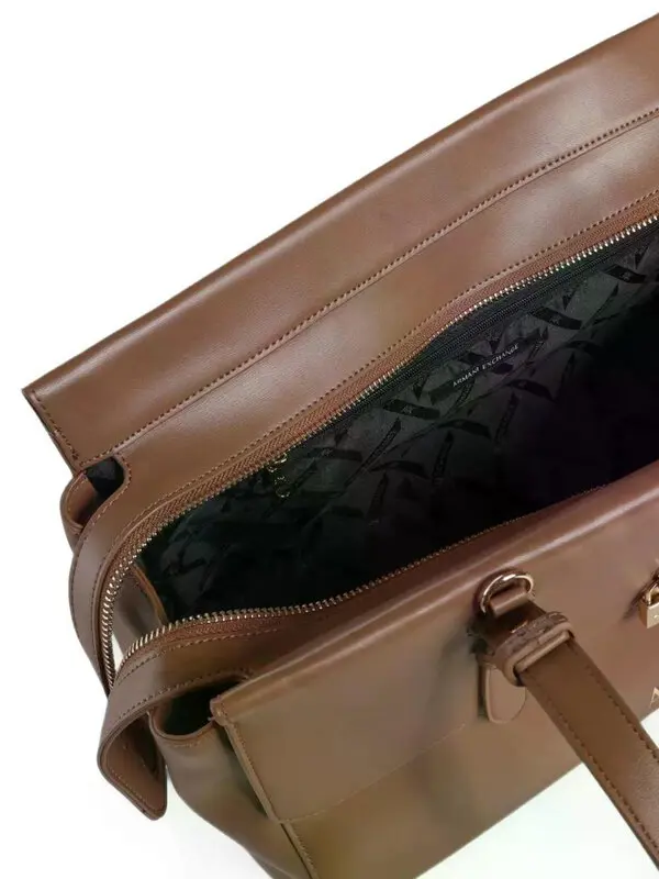 Armani Exchange Padlock-detail Shoulder Bag
