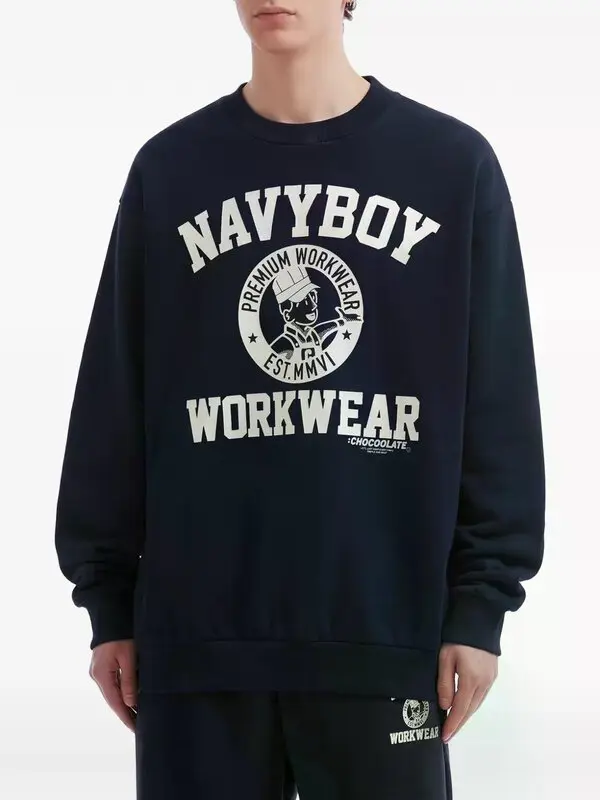 CHOCOOLATE Graphic-print Sweatshirt