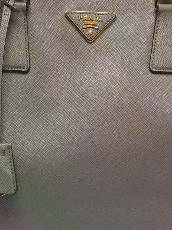Prada Large Gardener's Tote Bag - Grey