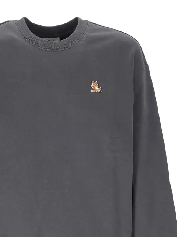 Maison Kitsuné Chillax Fox Crew-neck Sweatshirt