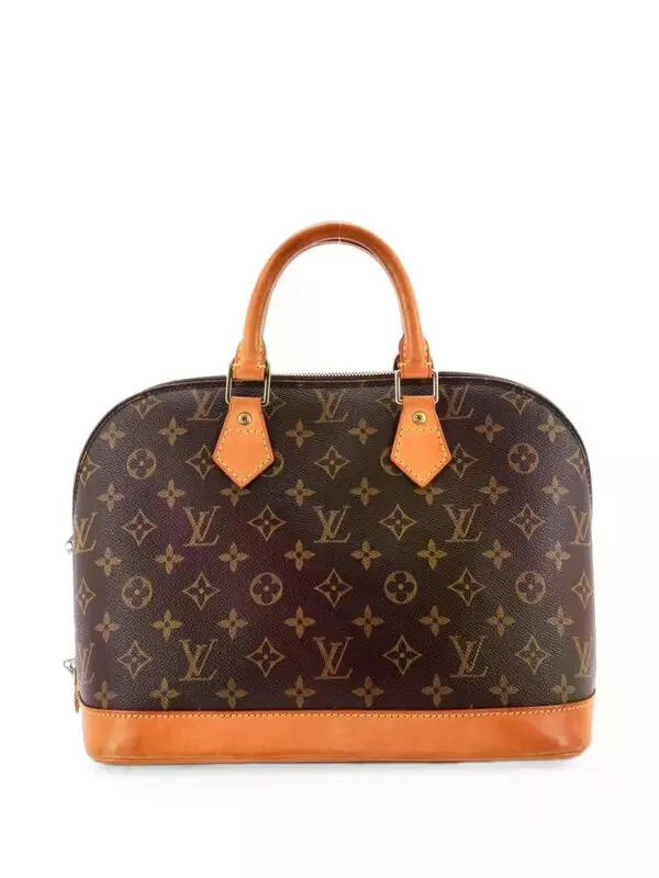 LOUIS VUITTON Alma Handbag Monogram Canvas Pm Satchel