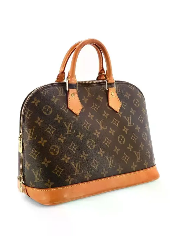 LOUIS VUITTON Alma Handbag Monogram Canvas Pm Satchel