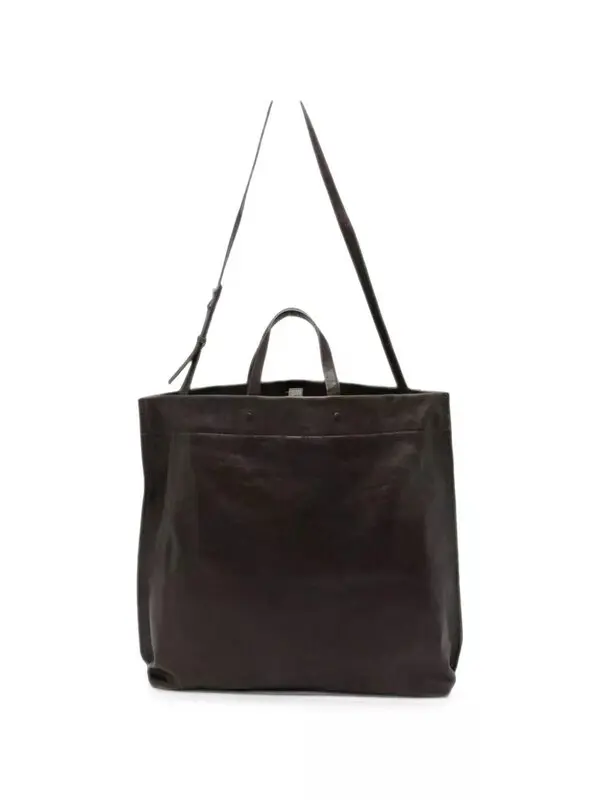 DYLAN GEORGE Matti Calf Leather Tote Bag