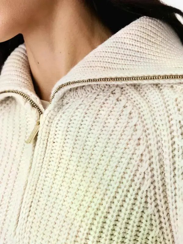 Armani Exchange Ribbed Half-zip Sweater