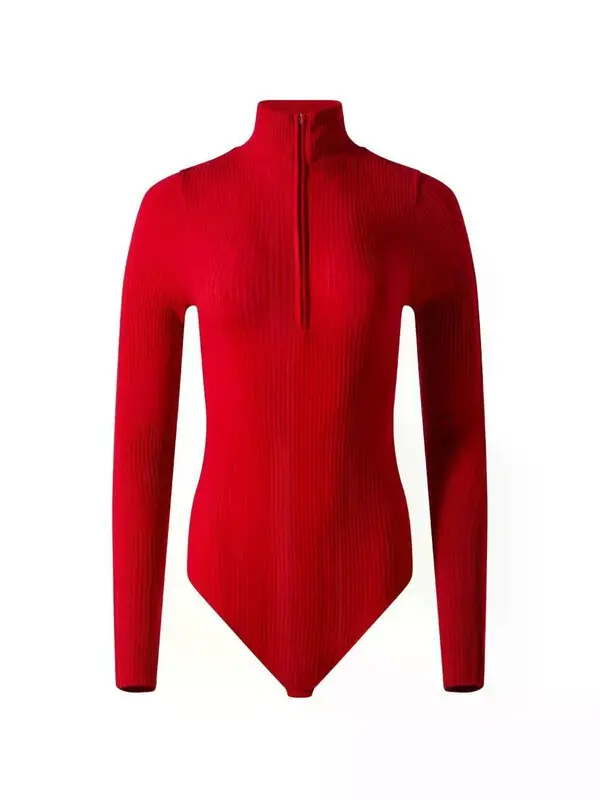 Perfect Moment Wool-blend Base-layer Bodysuit