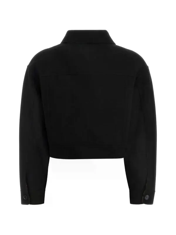 Max Mara Button-up Cropped Jacket