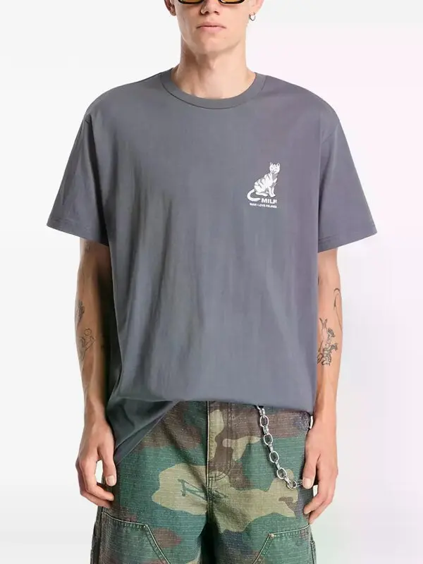 RIPNDIP I Love Felines Graphic-print T-shirt