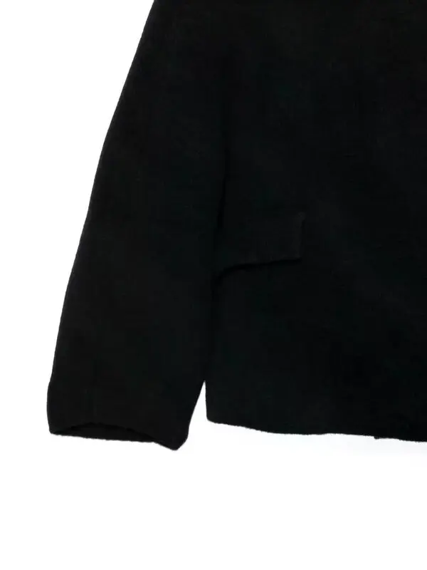 BOBOUTIC Concealed-fastening Wool-blend Jacket