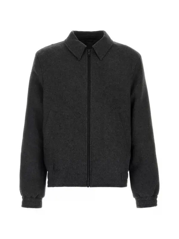 Closed Zip-up Shirt Jacket