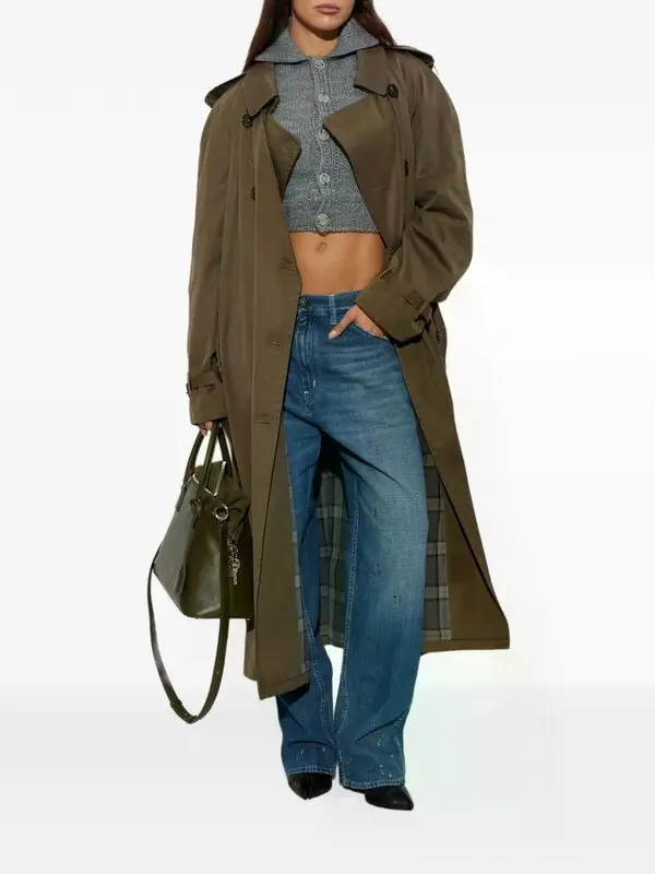 MAISON MARGIELA Chunky-knit Cropped Cardigan - Grey