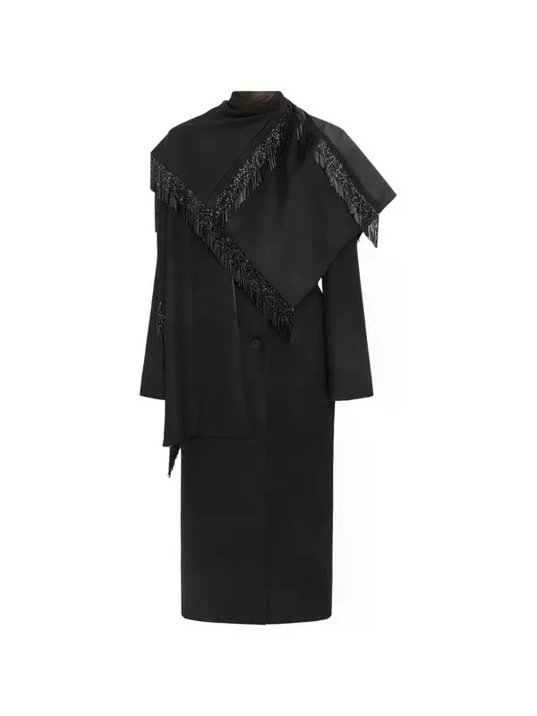 16Arlington Rosalind Fringe-trimmed Coat