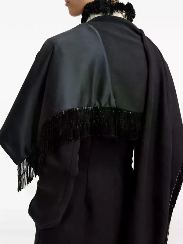 16Arlington Rosalind Fringe-trimmed Coat