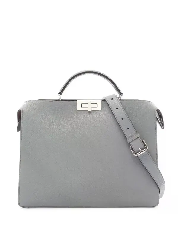 Fendi 2010 Medium Peekaboo Tote Bag