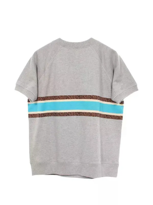 Dior 2010s Flower-embroidered Short-sleeve Top