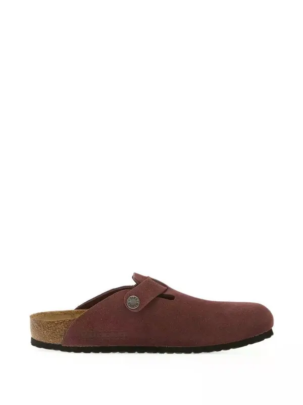 BIRKENSTOCK Boston Buckle-fastening Mules - Brown