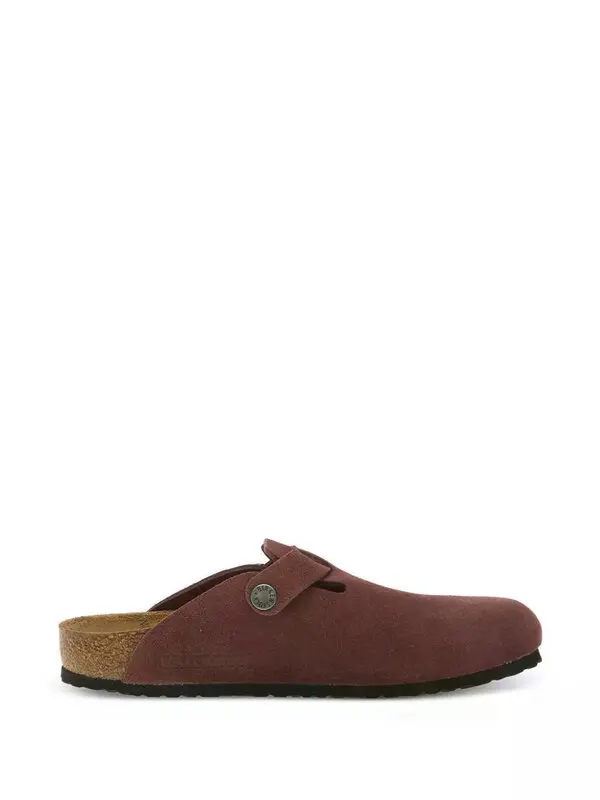 BIRKENSTOCK Boston Buckle-fastening Mules - Brown