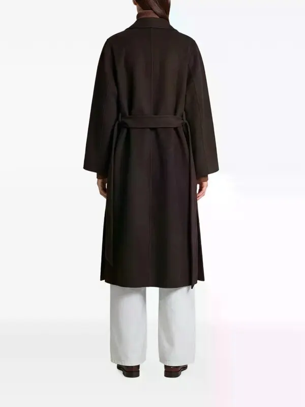 IVY OAK Notch-lapel Belted Coat