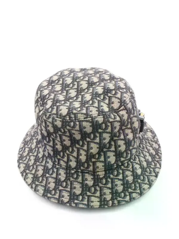 Dior 2000s Oblique-jacquard Bucket Hat
