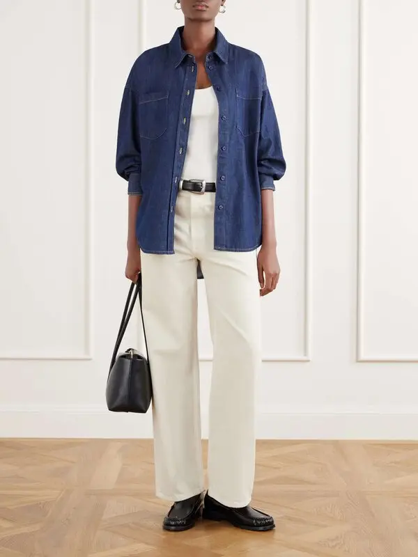 THE FRANKIE SHOP Deira Denim Shirt