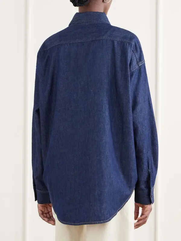 THE FRANKIE SHOP Deira Denim Shirt