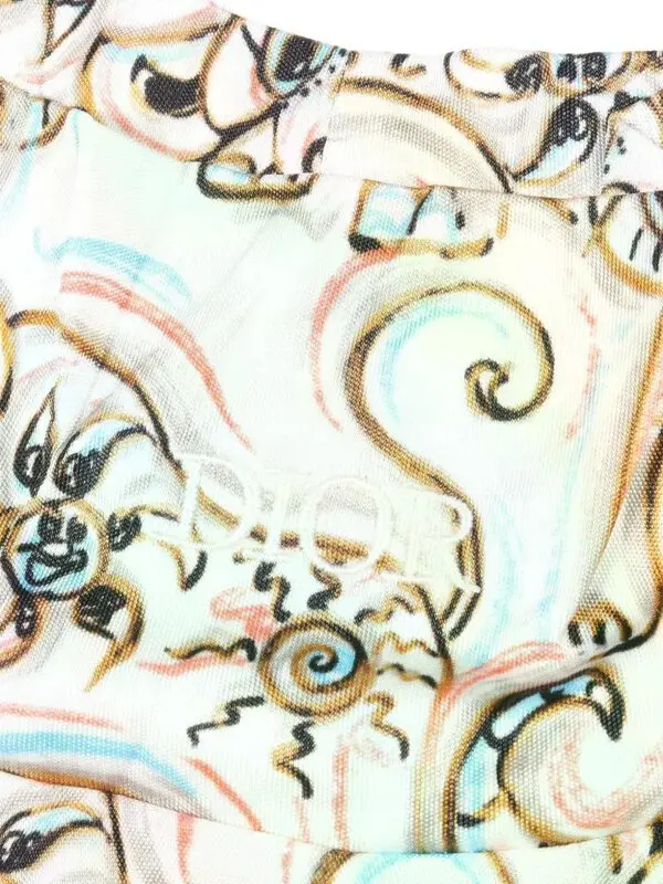 Dior X Kenny Scharf 2010 High-neck Top