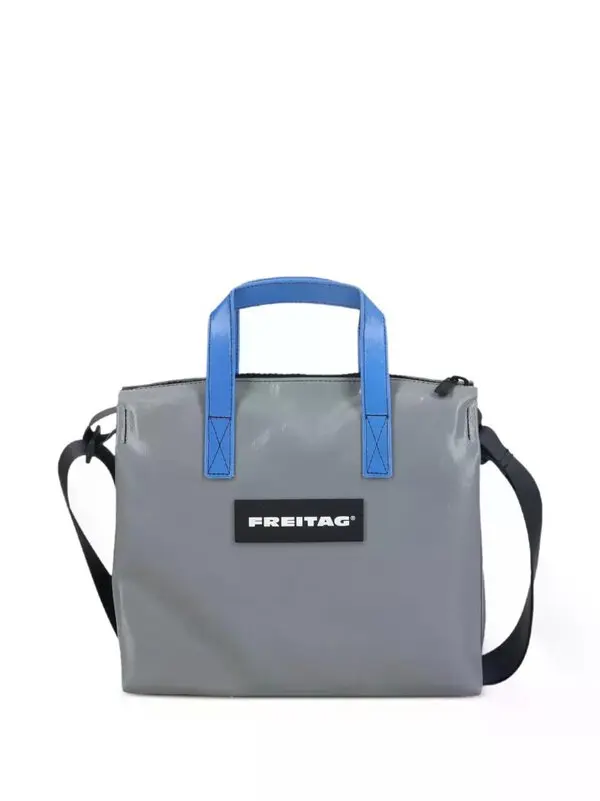FREITAG Small Ruby Logo-patch Crossbody Bag - Grey