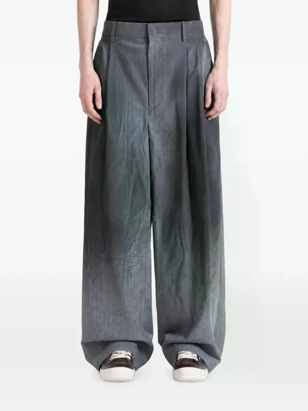 DOUBLET Pleated Pinstripe Trousers