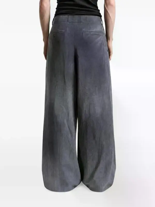 DOUBLET Pleated Pinstripe Trousers