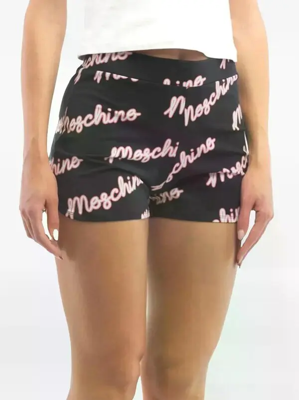 Moschino Logo-print Mini Shorts