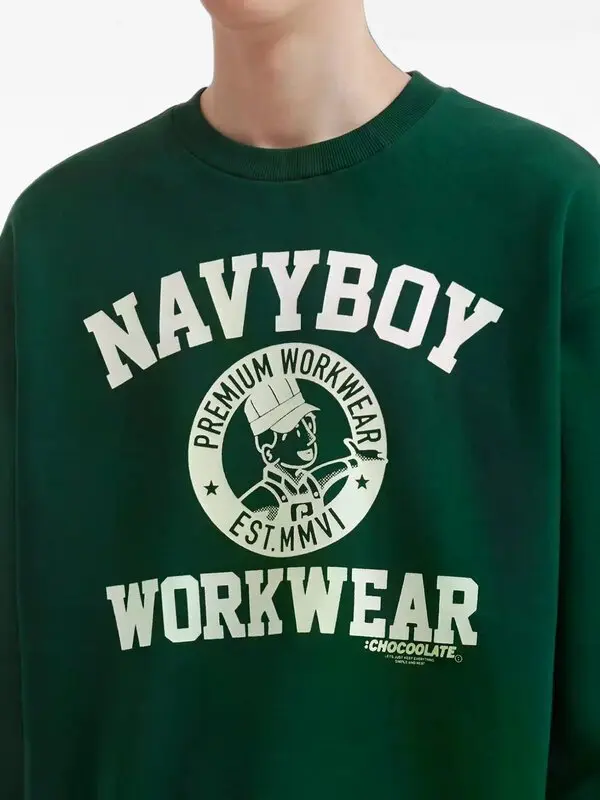 CHOCOOLATE Graphic-print Sweatshirt
