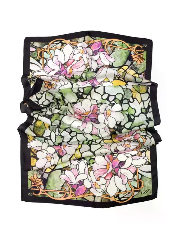 ELIZABETTA Tiffany Silk Scarf - Pink