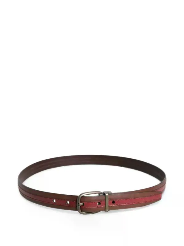 Dolce & Gabbana Logo-buckle Leather Belt