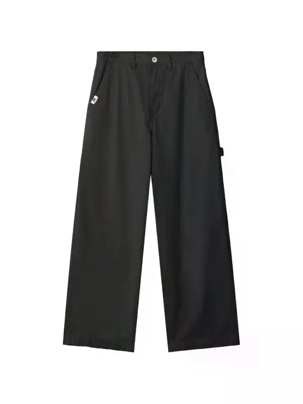 CHOCOOLATE Button-up Straight-leg Trousers