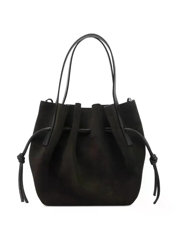 Yuzefi Mini Scallop Suede Tote Bag
