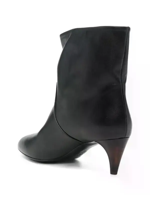 Isabel Marant Étoile Pointed-toe Leather Ankle Boots